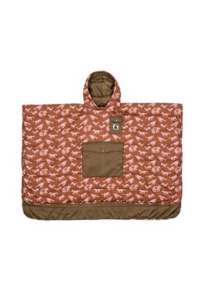 [POLER STUFF] 양면 판초 CRITTER BROWN