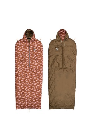 [POLER STUFF] 양면 냅색 CRITTER BROWN