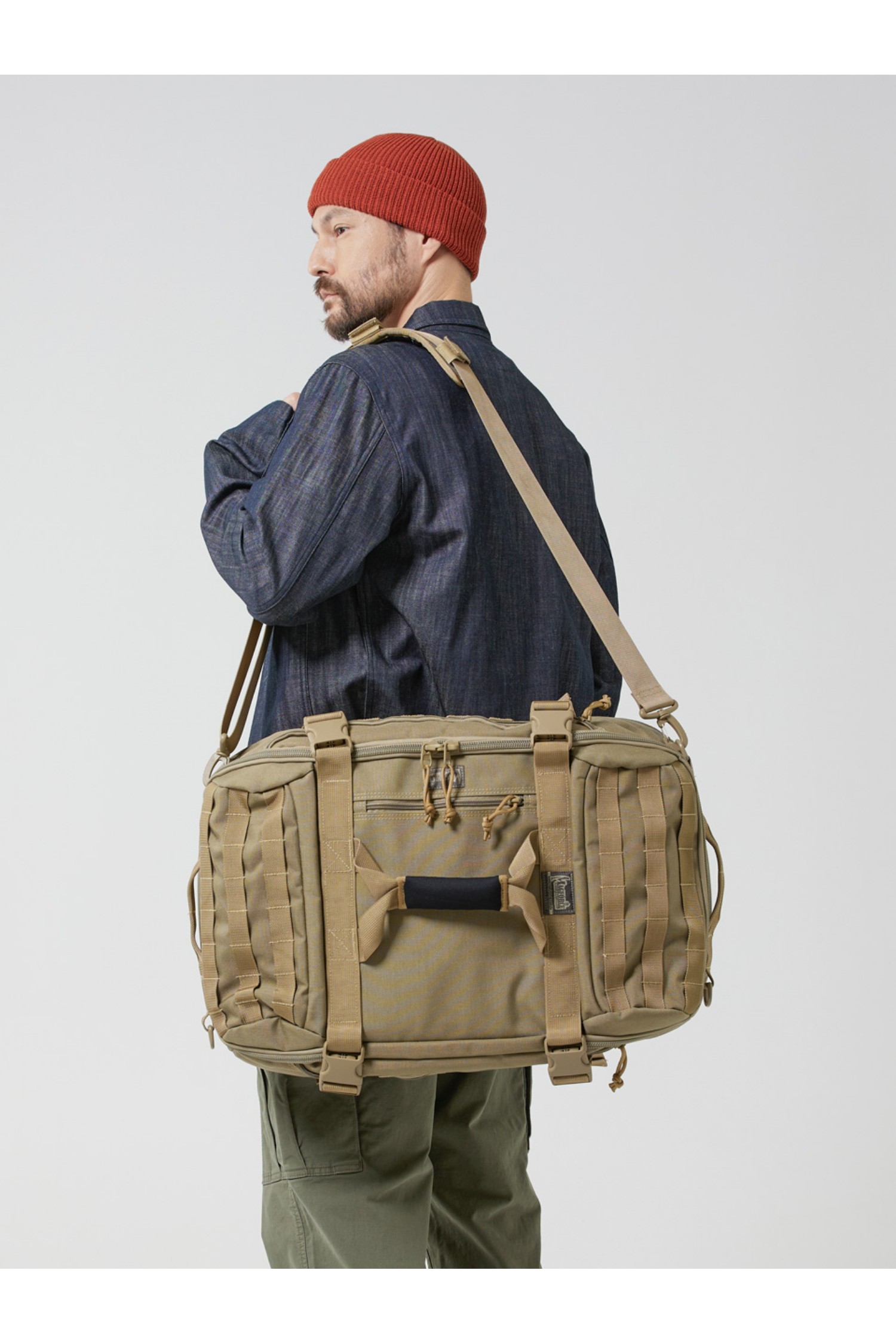 [맥포스] 알바트로스 EDC 3웨이백 - 카키_MAGFORCE