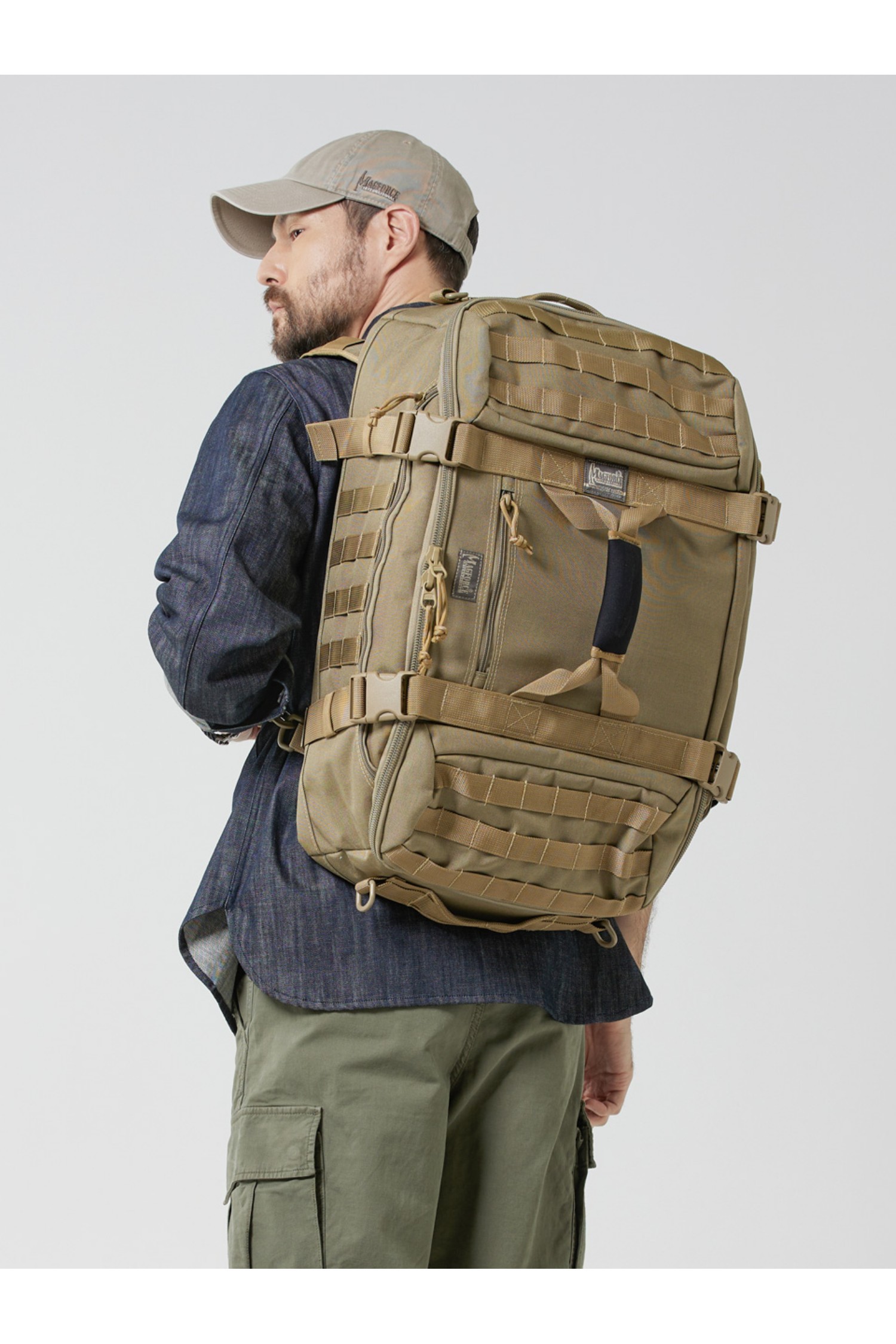 [맥포스] 알바트로스 EDC 3웨이백 - 카키_MAGFORCE