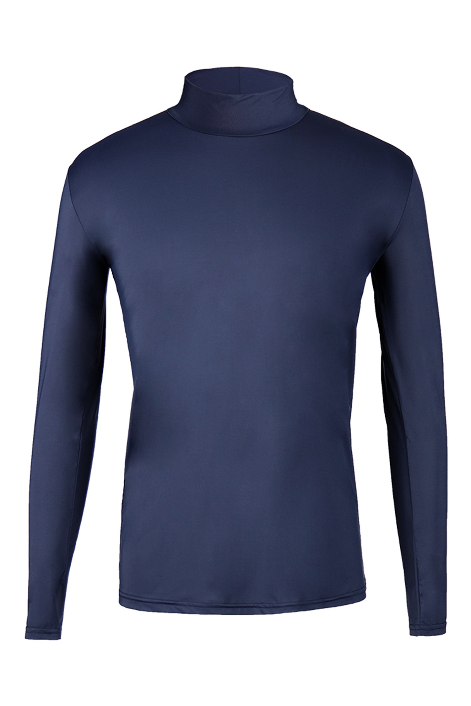 IKALOOK 기능성 스포츠 아이스 매쉬 모크넥 긴팔티셔츠 BTEE101_IKALOOK