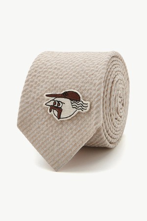 23 SS 페르소나 솔리드 넥타이 (베이지)_STCO