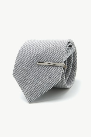 [STCO] 23 SS 솔리드 지퍼 넥타이 (그레이)