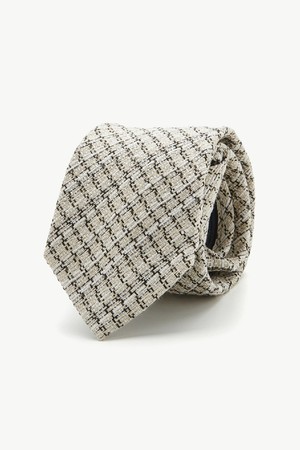 23 SS 린넨 지퍼 넥타이 (아이보리)_STCO - 코오롱몰