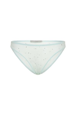 스텔라 맥카트니 여성 속옷 Embellished mesh brief N01_STELLA McCARTNEY