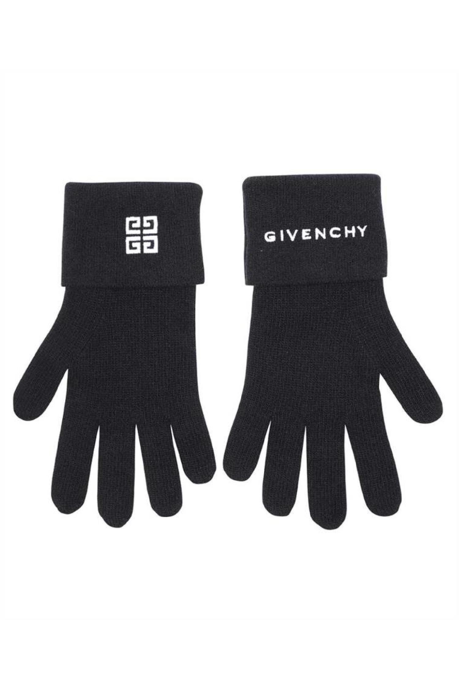 지방시 남성 장갑 Givenchy GVGUAN U7135 Gloves Black N05_GIVENCHY
