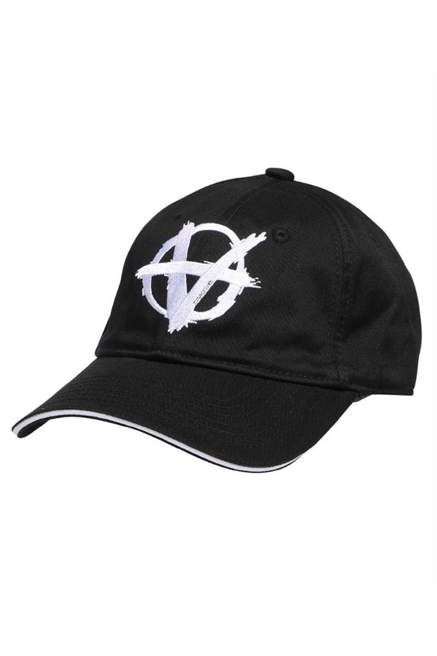 베트멍 남성 모자 Vetements UE64CA200B ANARCHY Cap Black NB24_VETEMENTS