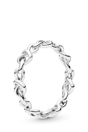 판도라 노티드 하트 밴드 반지 198018_PANDORA - 코오롱몰