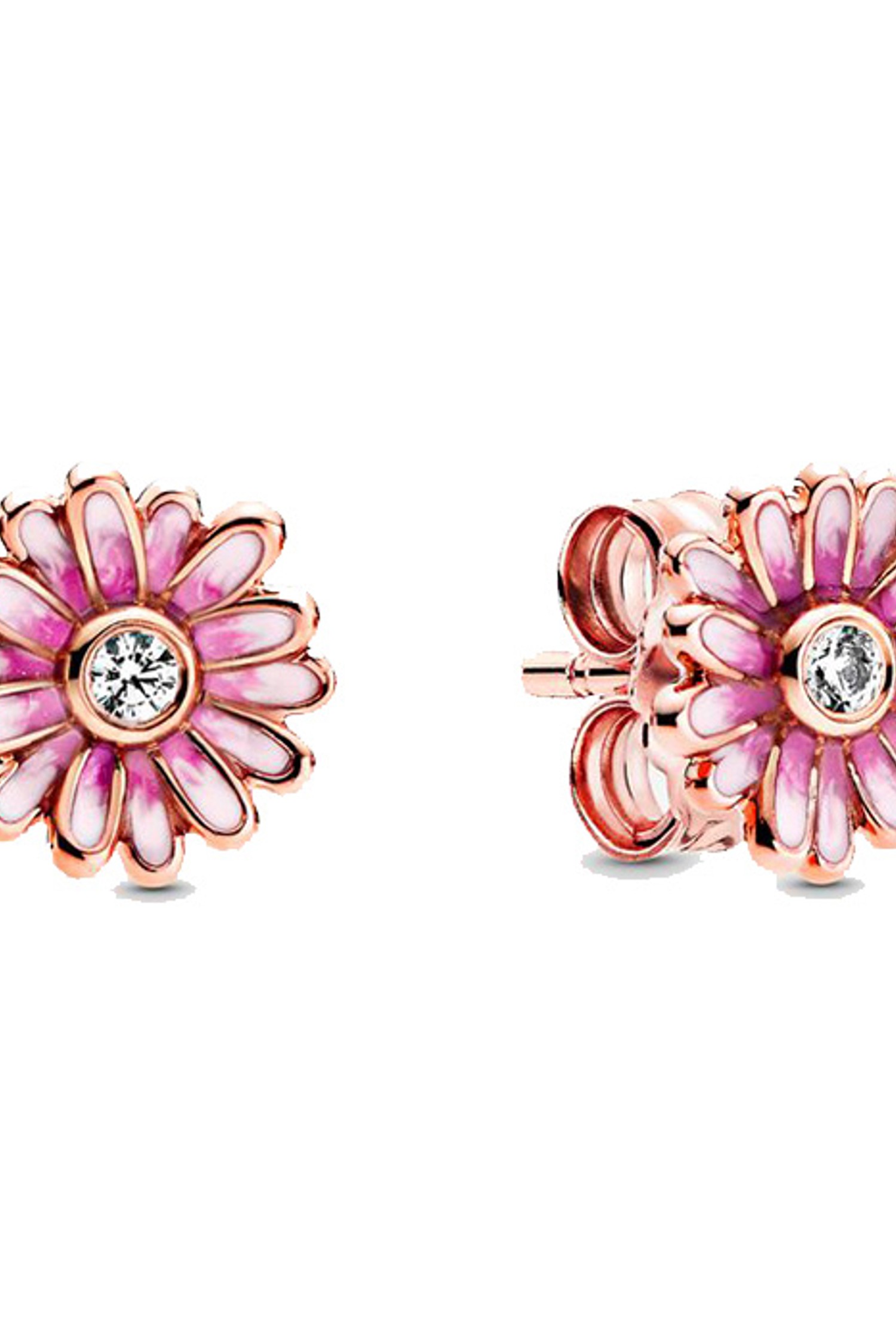 판도라 핑크 데이지 플라워 귀걸이 288773C01_PANDORA