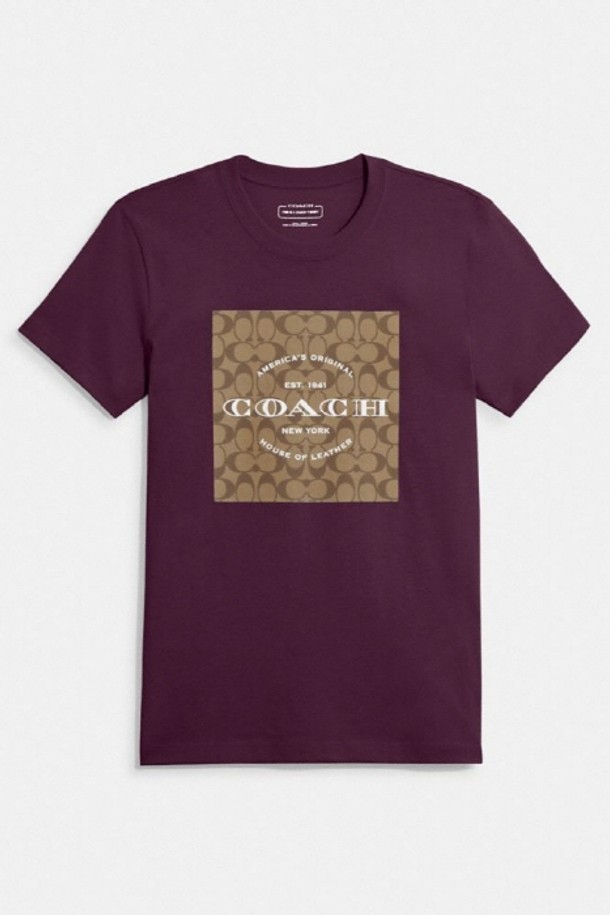 코치 Signature 반팔티셔츠 C8775 BET_COACH