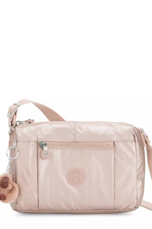 키플링 Wes Gm 크로스백 HB6556 Quartz Metallic_KIPLING