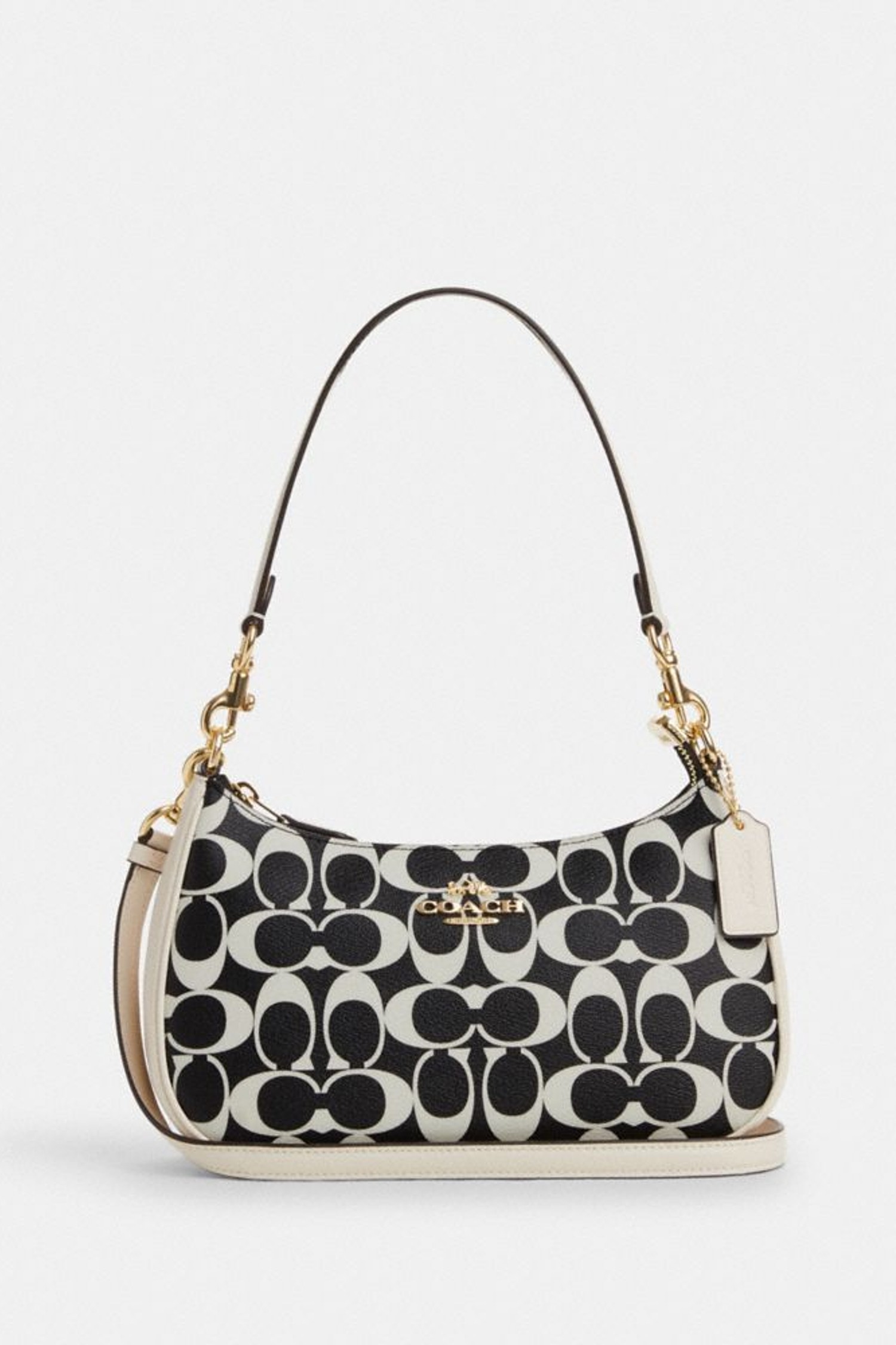 코치 시그니처 캔버스 테리 숄더백 CQ674 IMA47_COACH