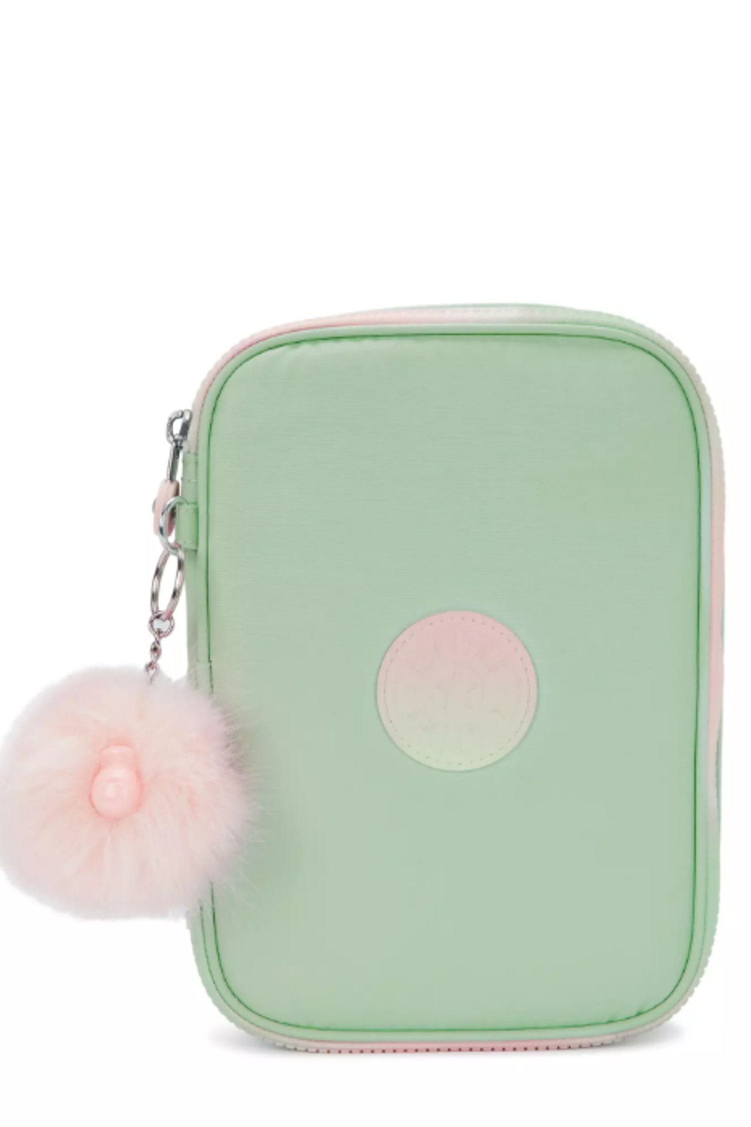 키플링 100 Pens 파우치 AC6117 Soft Green Metallic_KIPLING