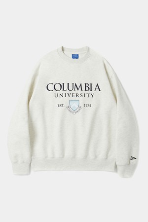 CU SHIELD FLEECE SWEATSHIRTS 오트밀_COLUMBIA UNIVERSITY - 코오롱몰