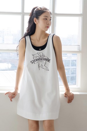 테리 프린팅 원피스 WH_NITINA - 코오롱몰