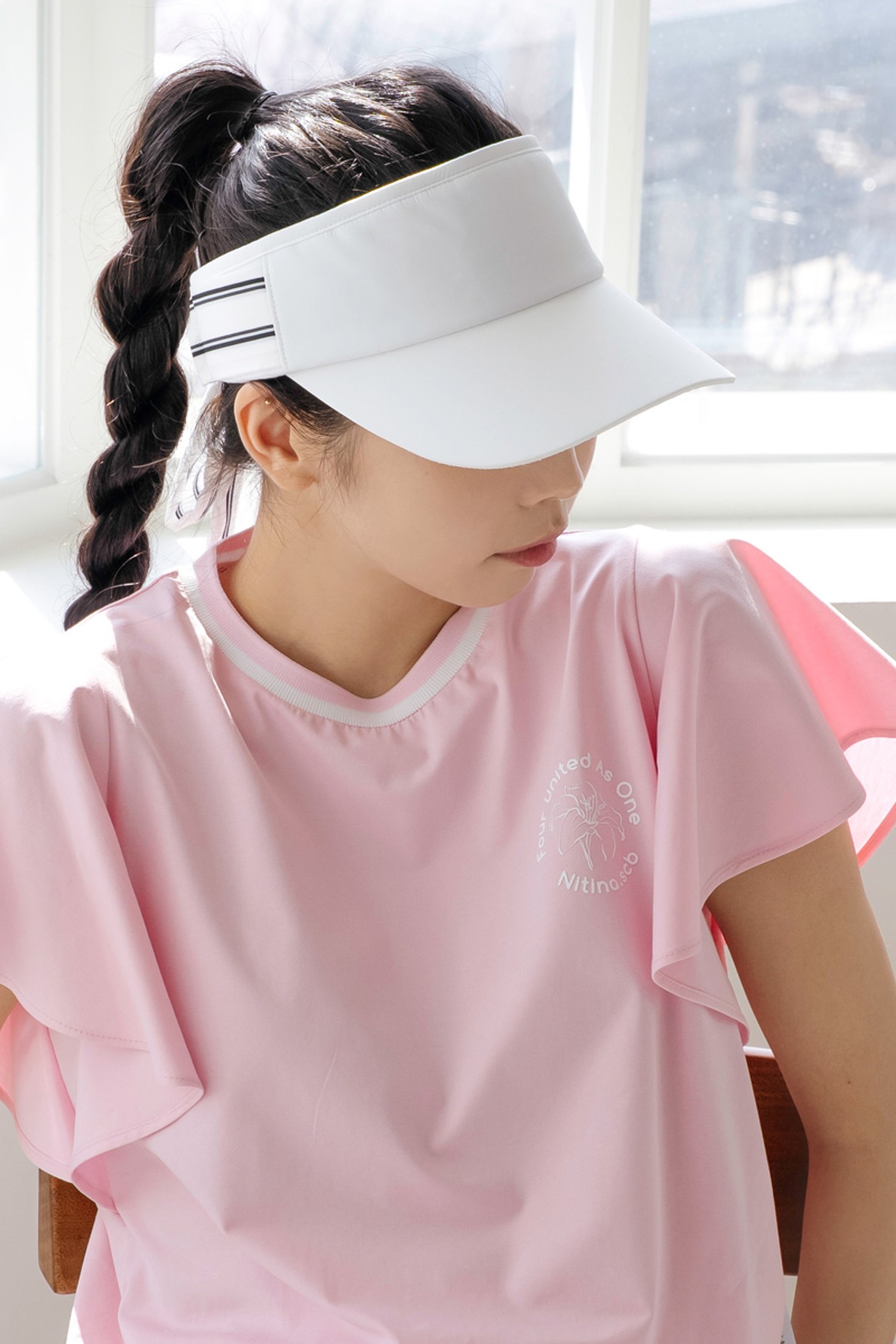 에센셜 리본 선바이저 WH_NITINA