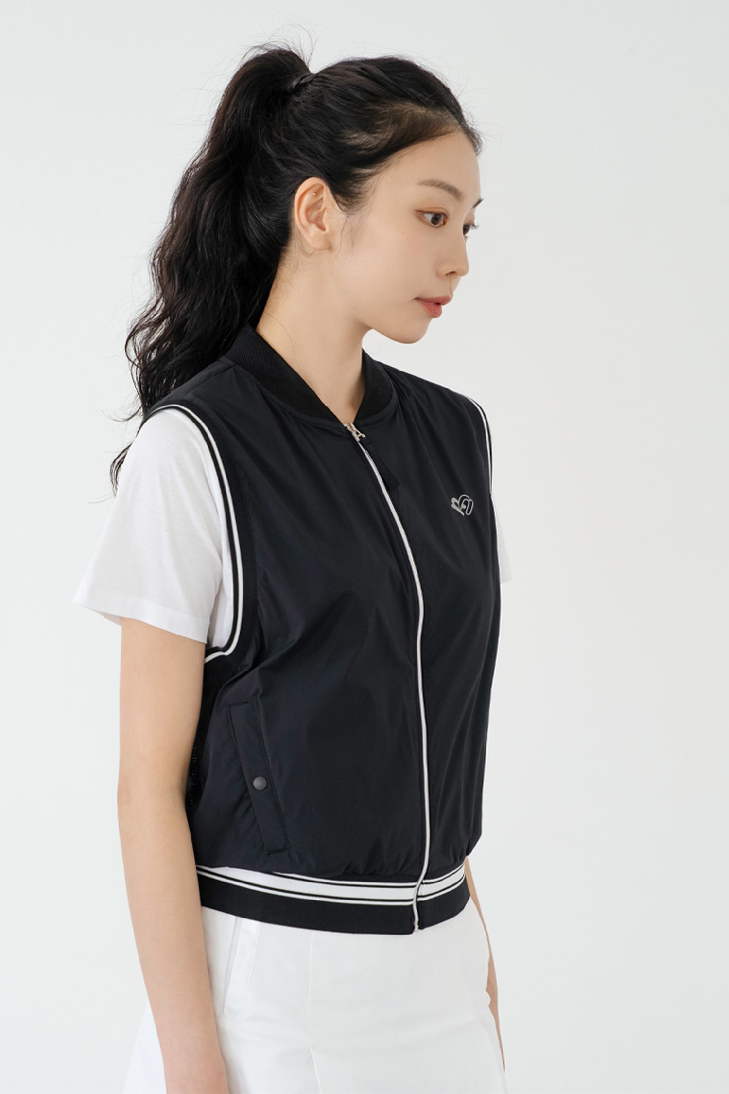 경량) 썸머 윈드 베스트 BK_NITINA