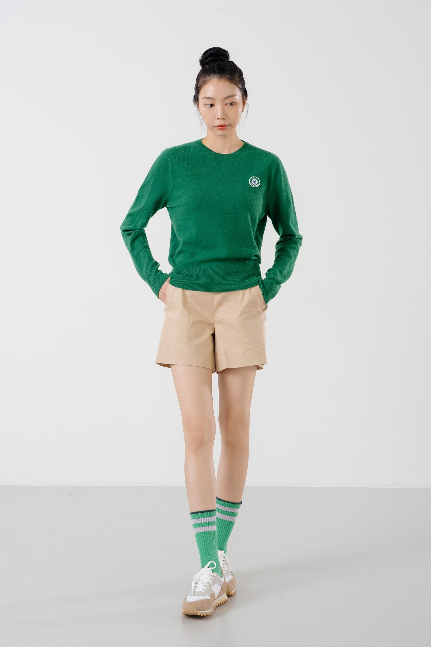 베이직 스티치 숏팬츠 BG_NITINA