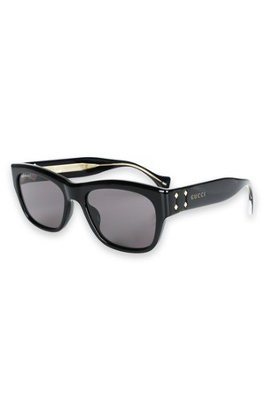 구찌 공용 렉탱글 프레임 선글라스(블랙) 797516 J0740 1012_GUCCI - 코오롱몰