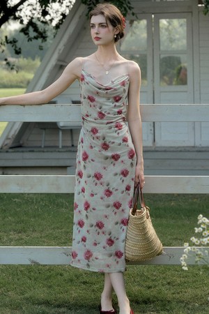 SR_Rose slip dress_Simple Retro - 코오롱몰
