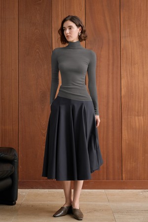 [YYIAM] YY_Wool turtleneck knit top_7color