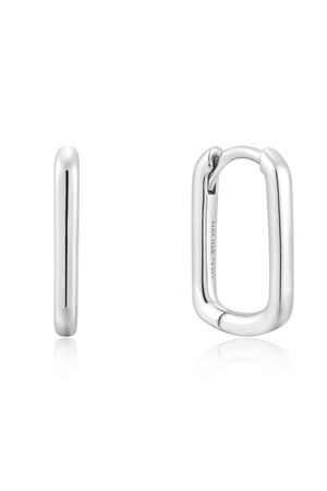 라지 오벌 925 실버 후프 링 귀걸이 E059-08H_ANIA HAIE - 코오롱몰