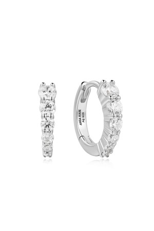 실버 그래디언트 파베 925 실버 링 귀걸이 E061-06H_ANIA HAIE - 코오롱몰