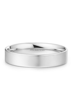 4mm 스무스 밴드 925 실버 반지 R064-03H_ANIA HAIE - 코오롱몰