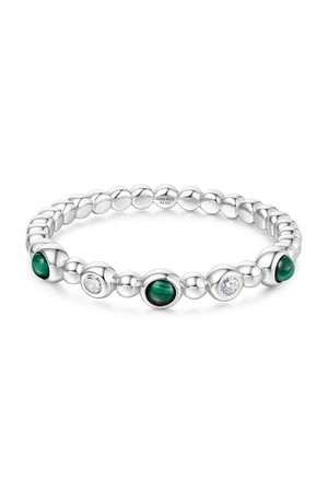 말라카이트 925 실버 비즈 반지 R064-05H_ANIA HAIE - 코오롱몰