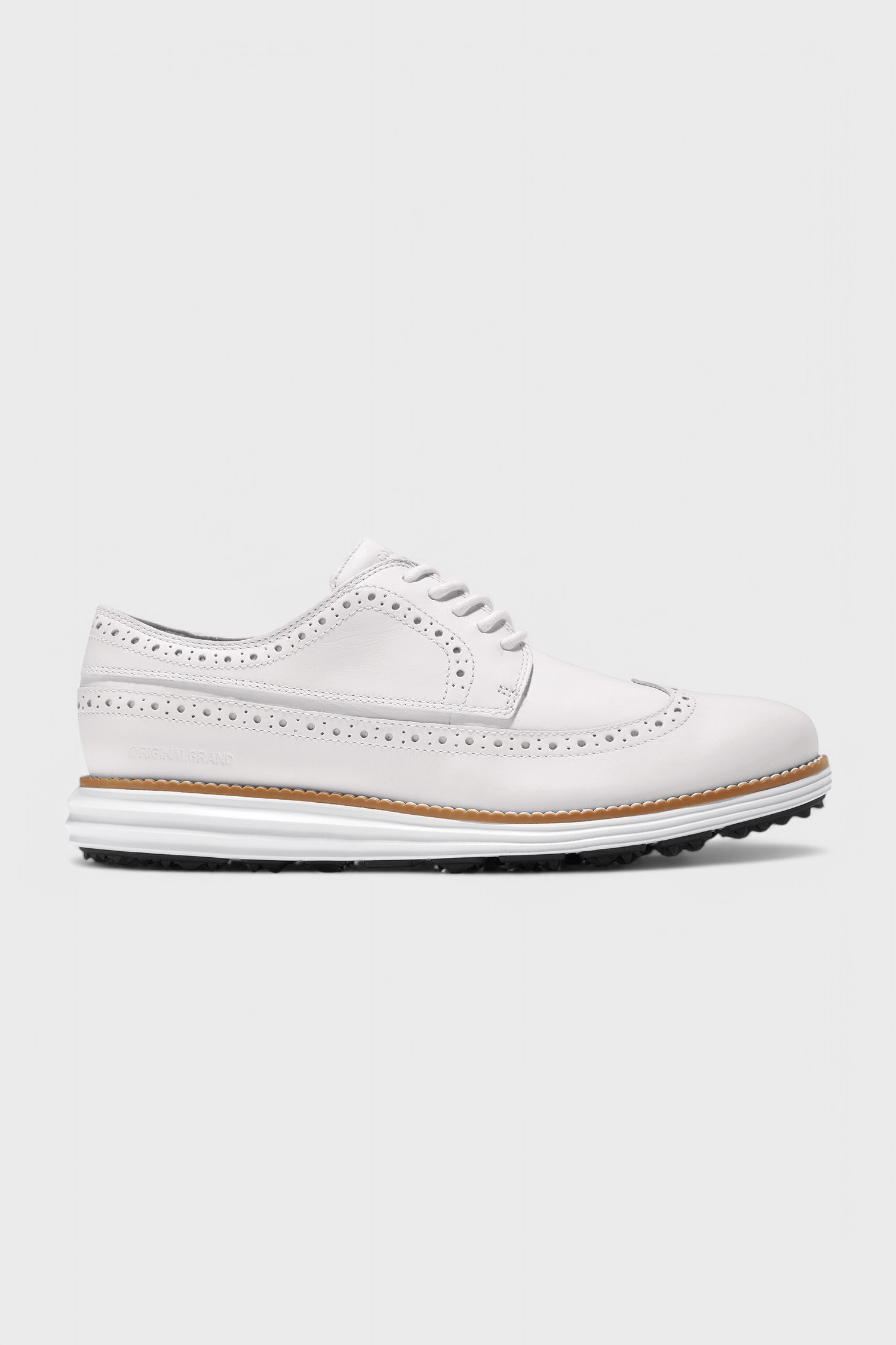 [ORIGINALGRAND WING OX Golf] 흰색 남성 골프화 [Width:W]_COLE HAAN