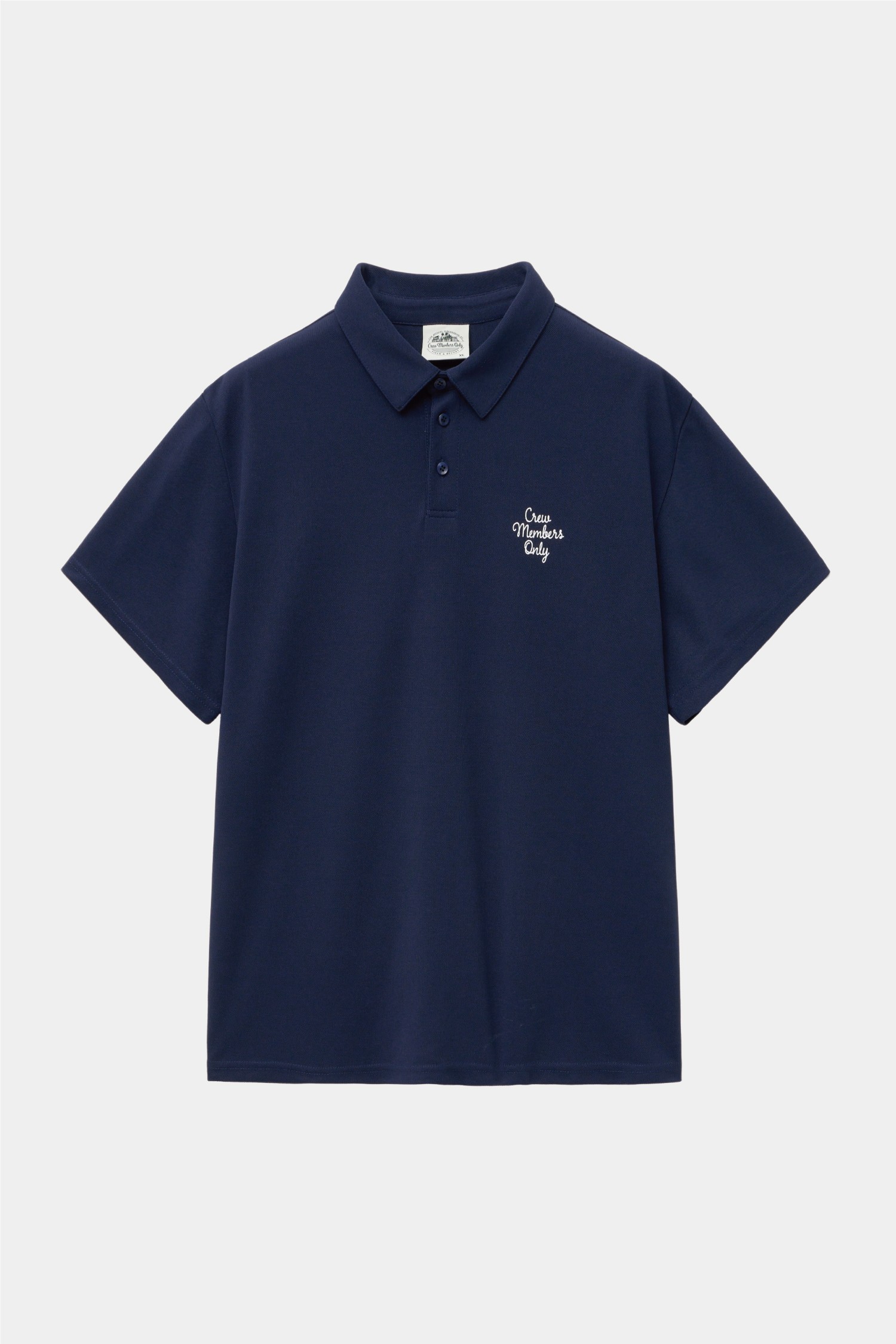 RESORT LOGO PIQUE SET UP_CREW MEMBERS ONLY