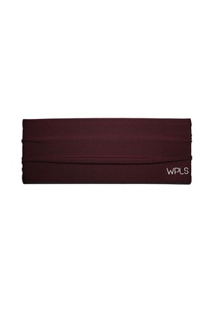 WPLS headband BURGUNDY_WPLS