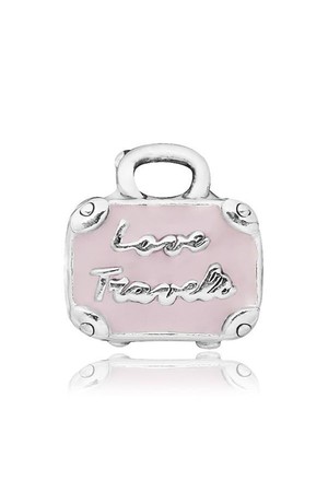 판도라 798063EN124 핑크 트래블 백 실버 참_PANDORA - 코오롱몰