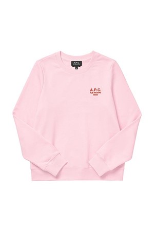 [아페쎄 APC] COEZD F27700 TFE ROSE/ROUGE 여성 맨투맨_A.P.C. - 코오롱몰