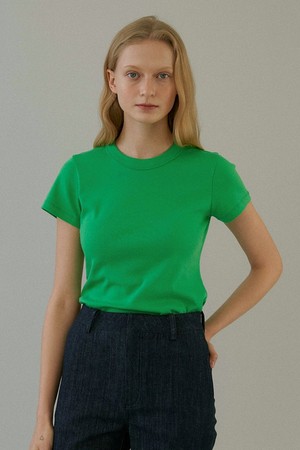 organic cotton rib t-shirt (5colors)_BLANK03 - 코오롱몰
