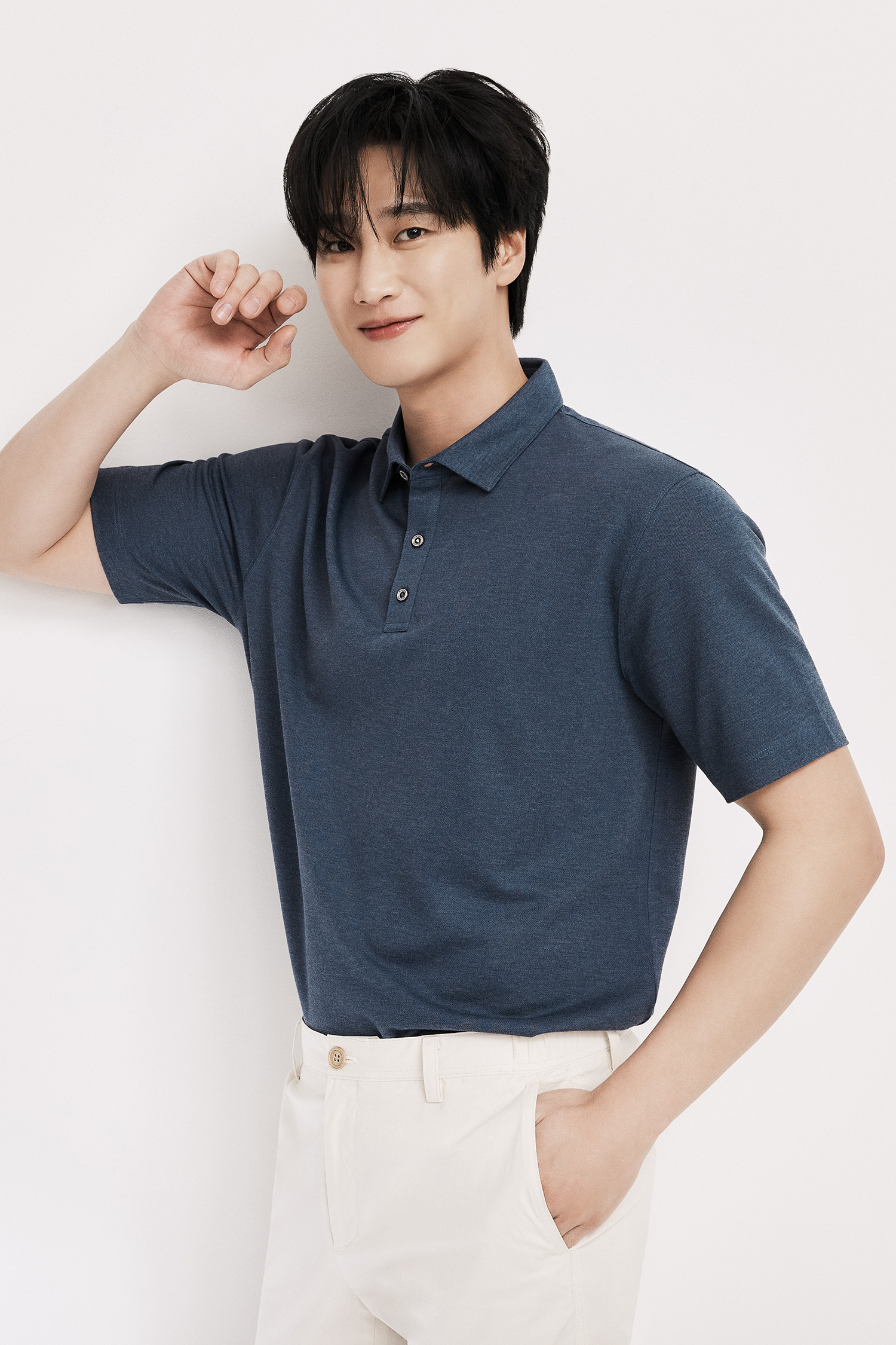 [essentials] MIXELL 차가운 티셔츠_BRENTWOOD