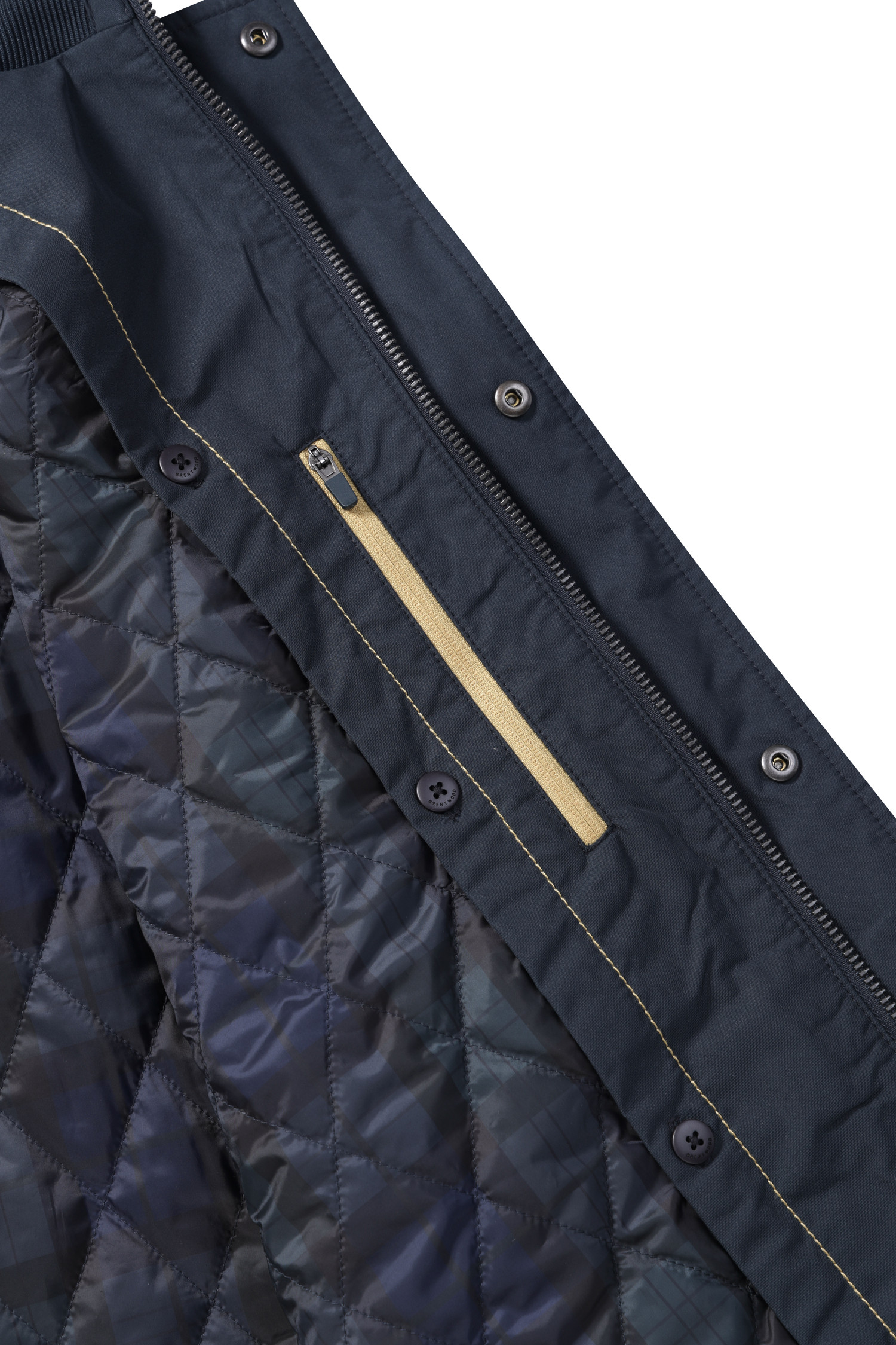 라이너 탈착 메모리 블루종 점퍼_BRENTWOOD