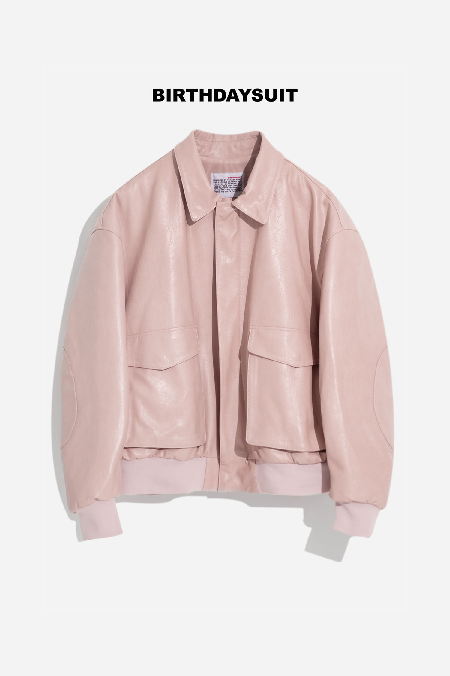 [BIRTHDAYSUIT] A2 FLIGHT JACKET - PINK_BIRTHDAYSUIT