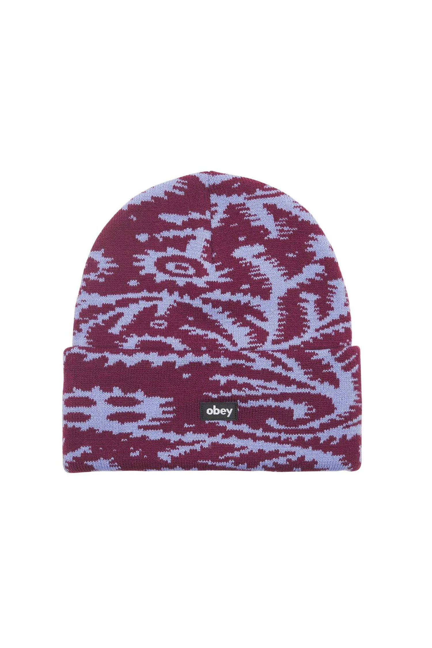 [OBEY] MAGNOLIA BEANIE - BEETROOT MULTI_OBEY