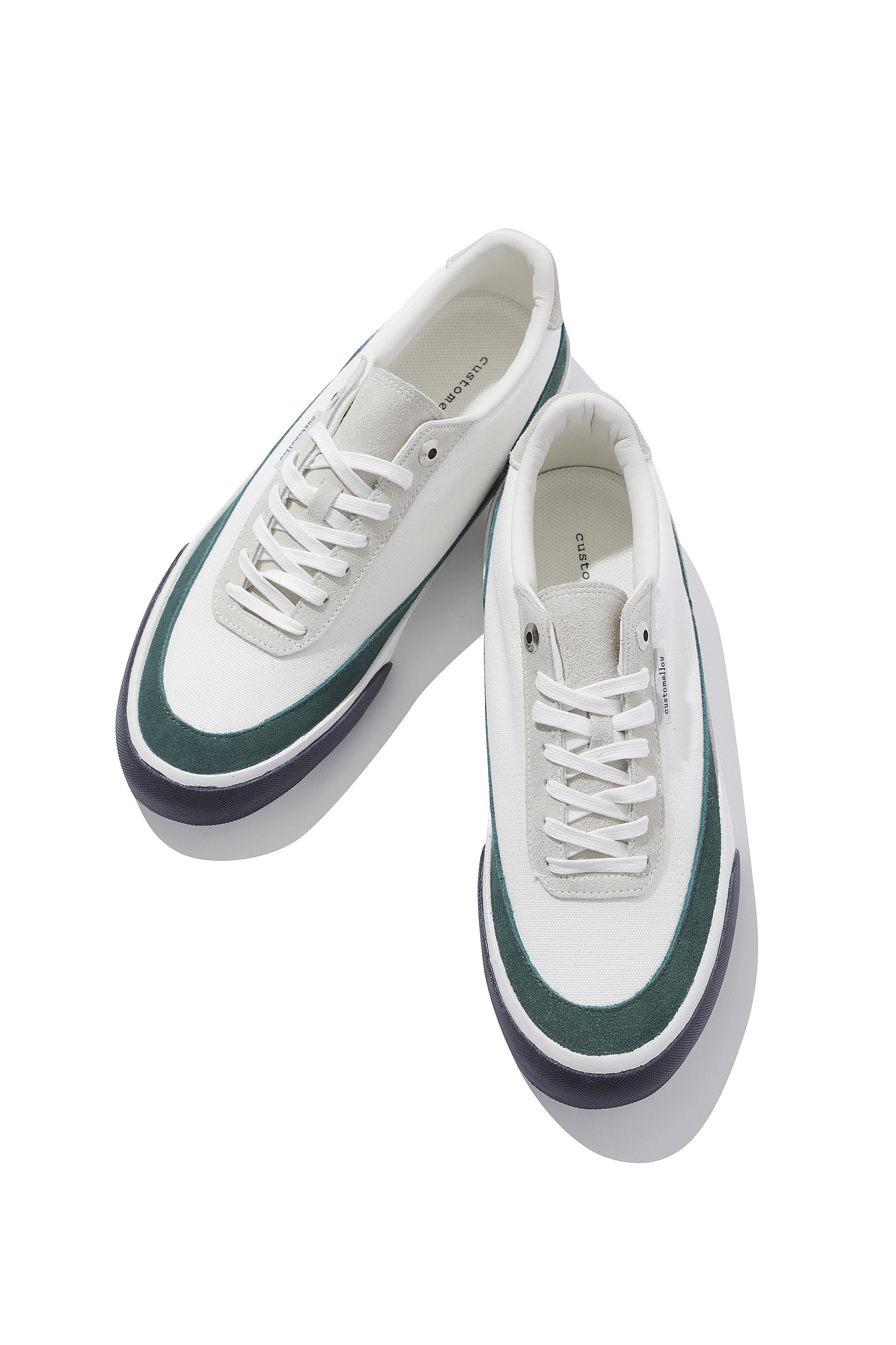 side line canvas sneakers_CUSTOMELLOW