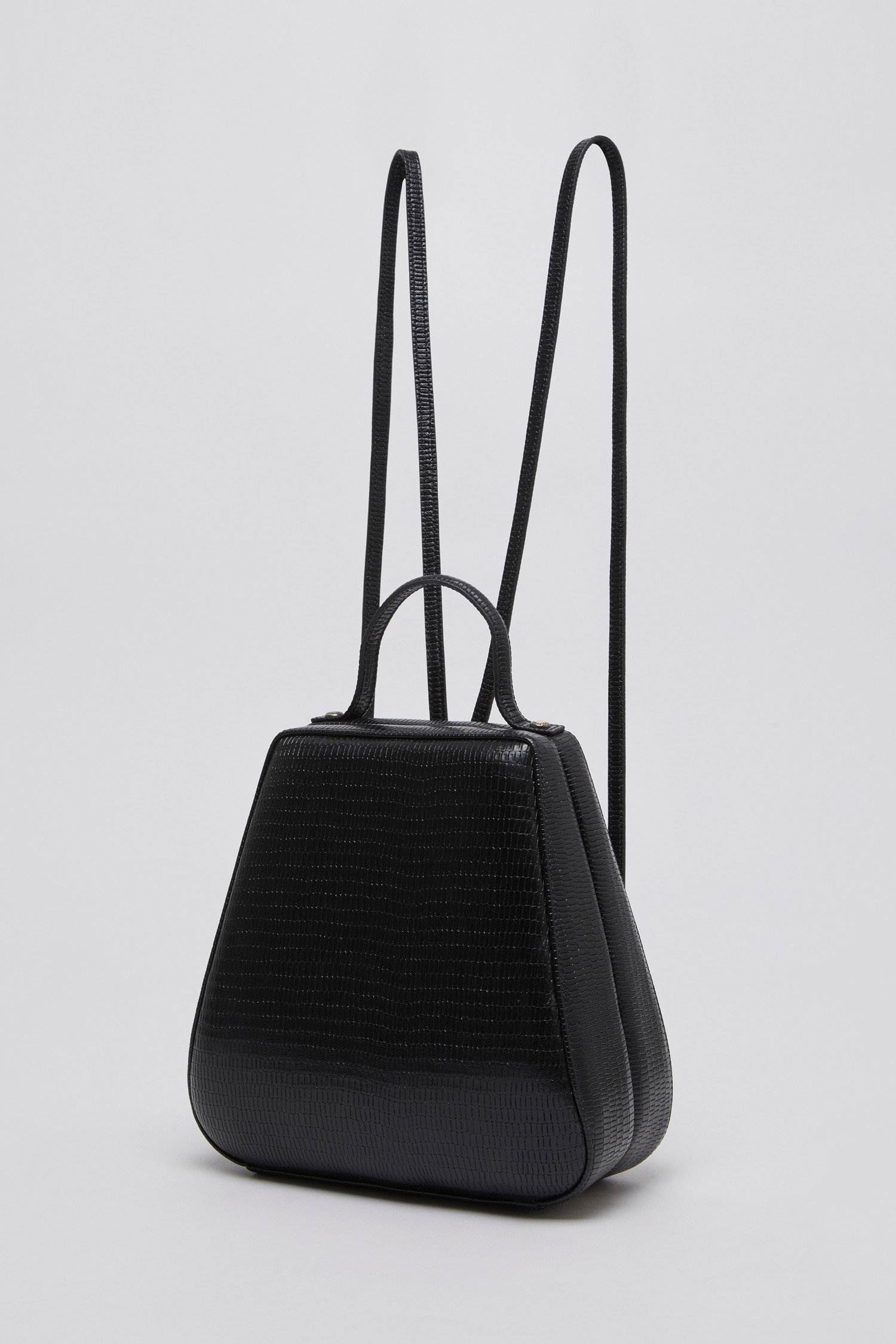 Shell teen bag(Lizard black)_Archivépke
