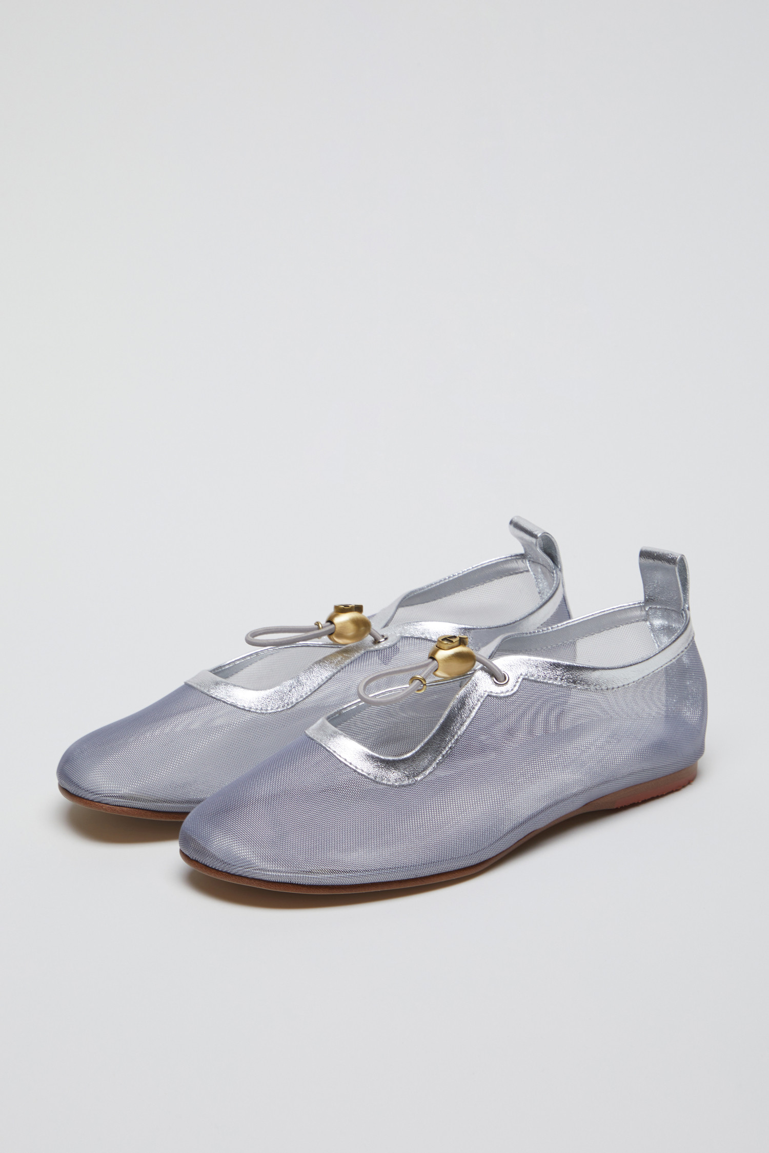 [EXCLUSIVE] Mesh luv string flat(Mesh silver)_Archivépke