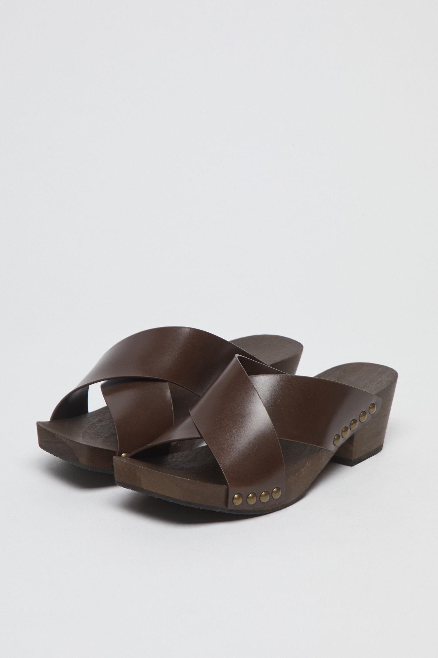 [Archivepke x Ribbonbit] Strap clog(Brown)_Archivépke