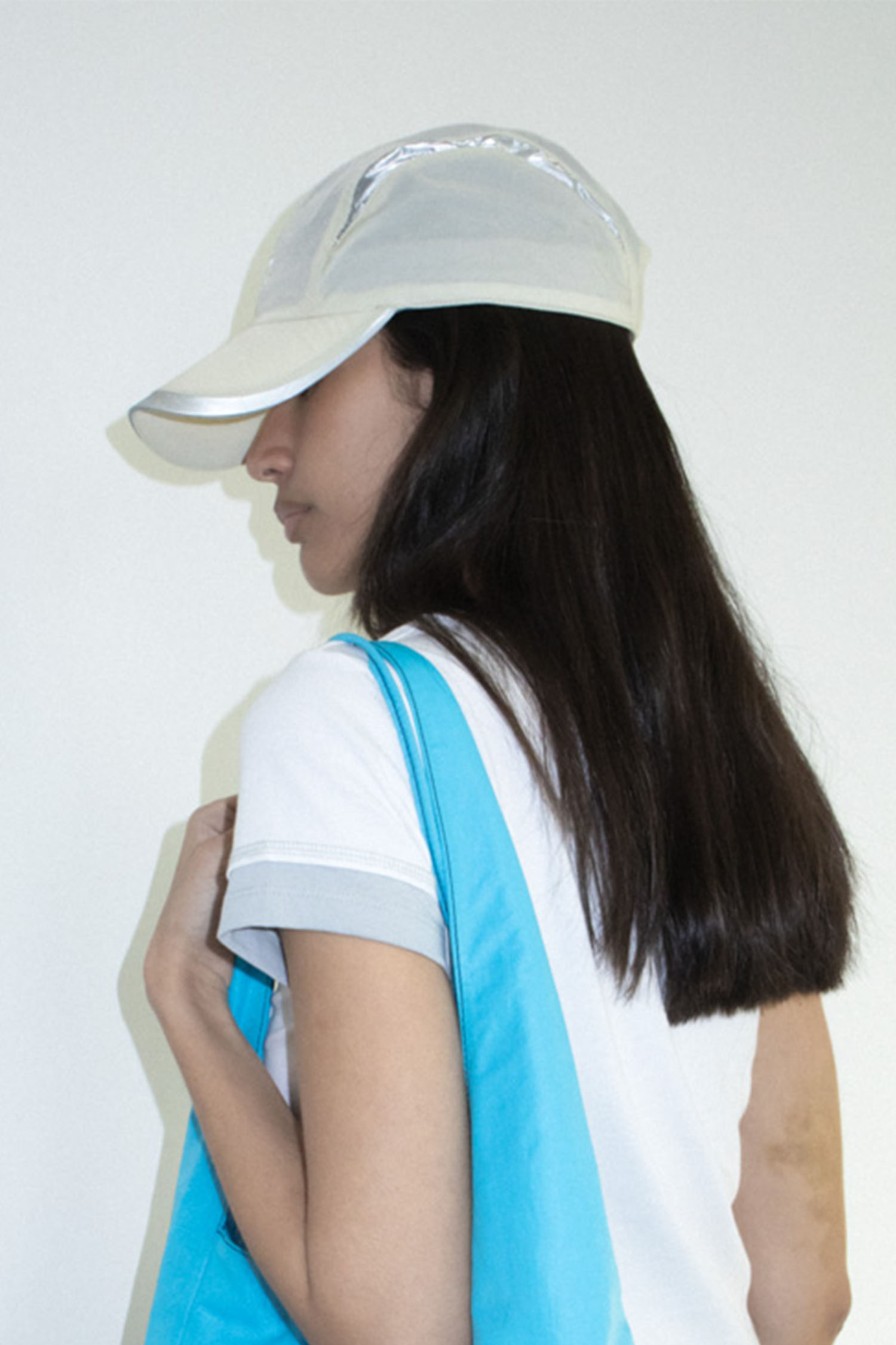 [Fling-mové 001] Nylon cap(Light ivory)_Archivépke