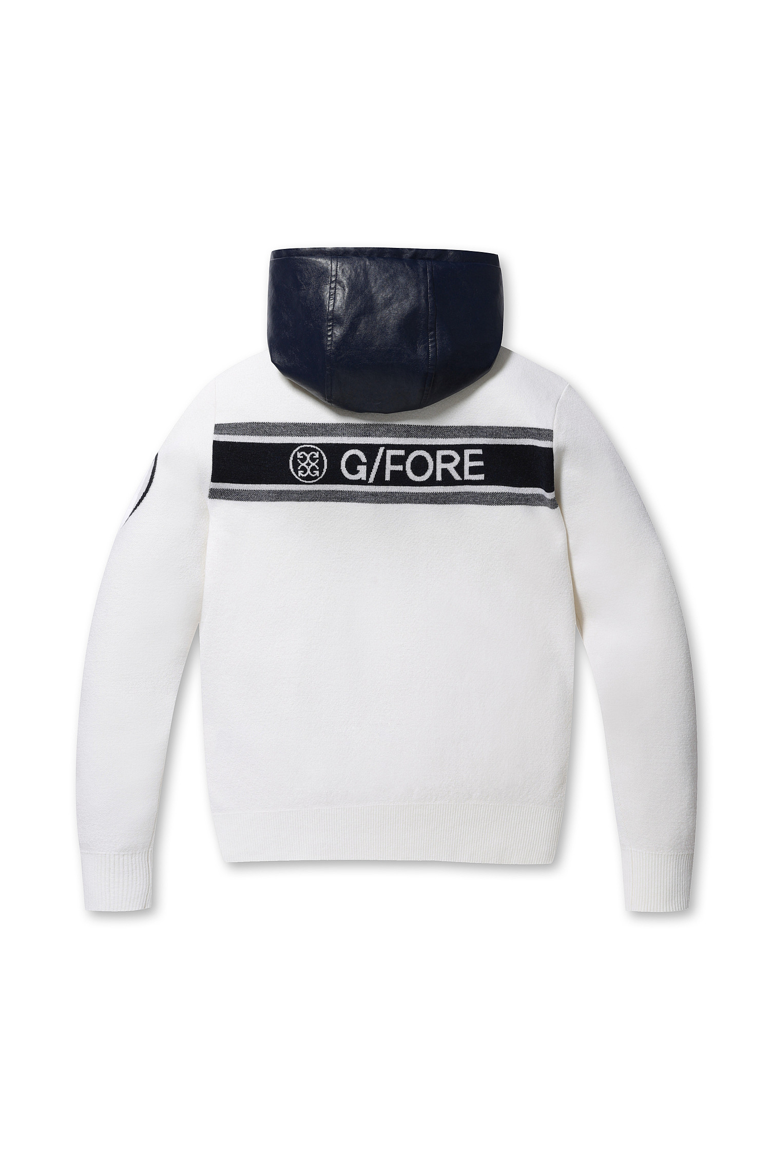 KNIT HOODIE SWEATER(MEN)_G/FORE