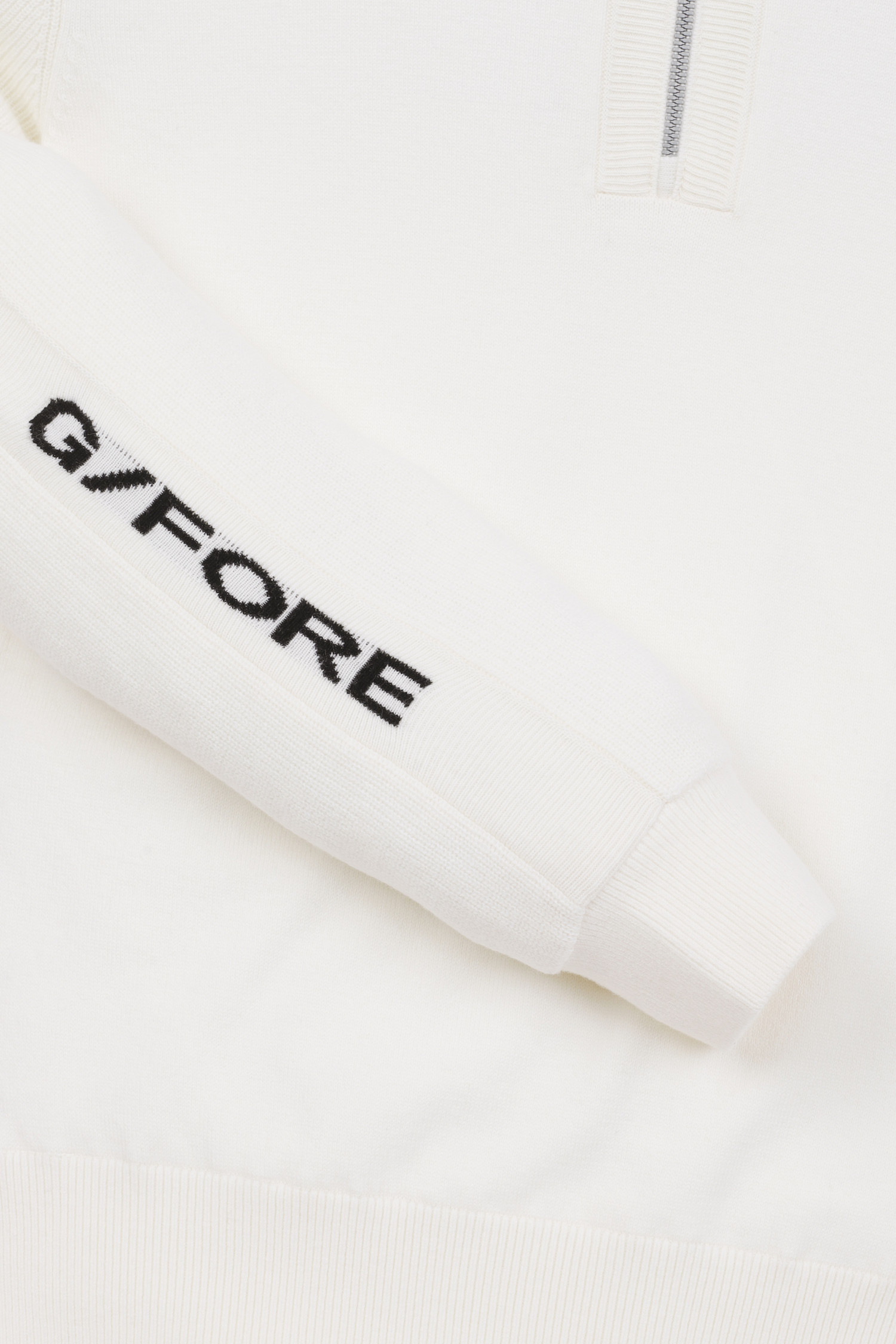QUARTER ZIP SWEATER(MEN)_G/FORE