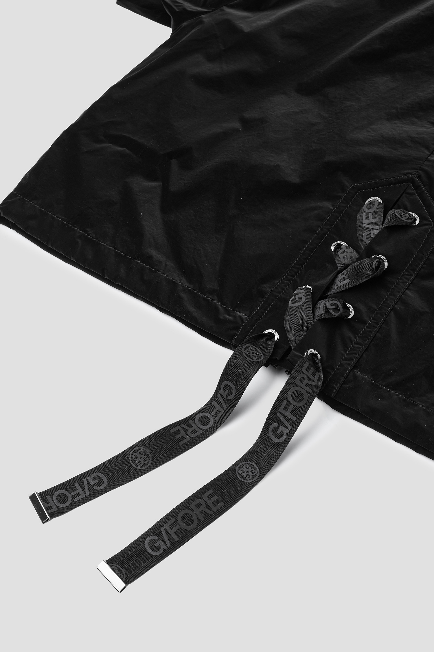 METAL GLOSSY FULL-ZIP JACKET(WOMEN)_G/FORE