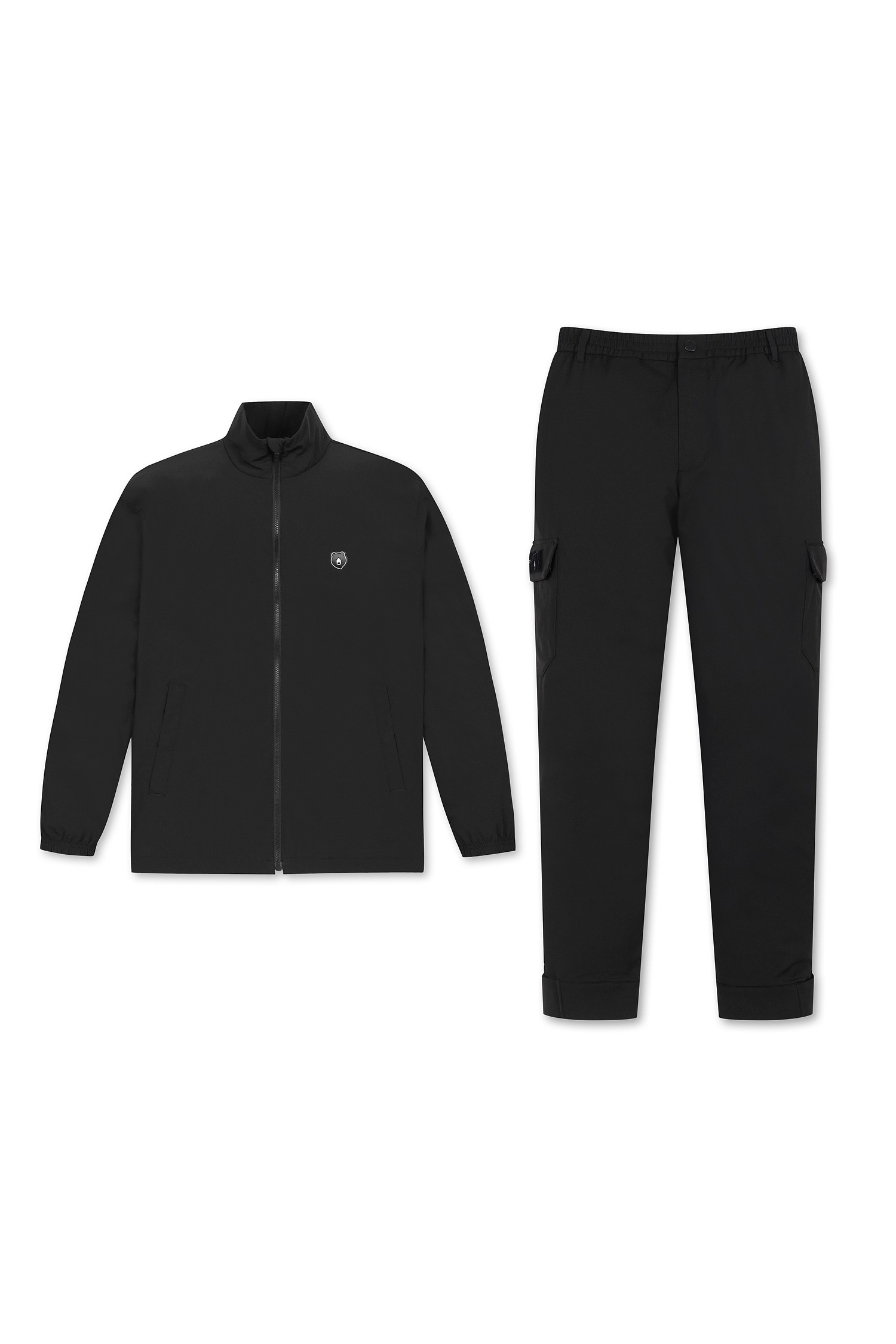 Stand Collar Windbreaker Set Up_GOLDEN BEAR
