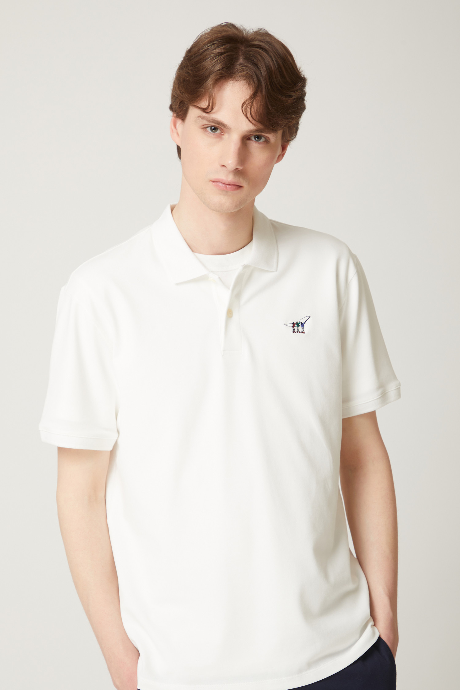 로고자수 피케 카라티_HENRY COTTON'S