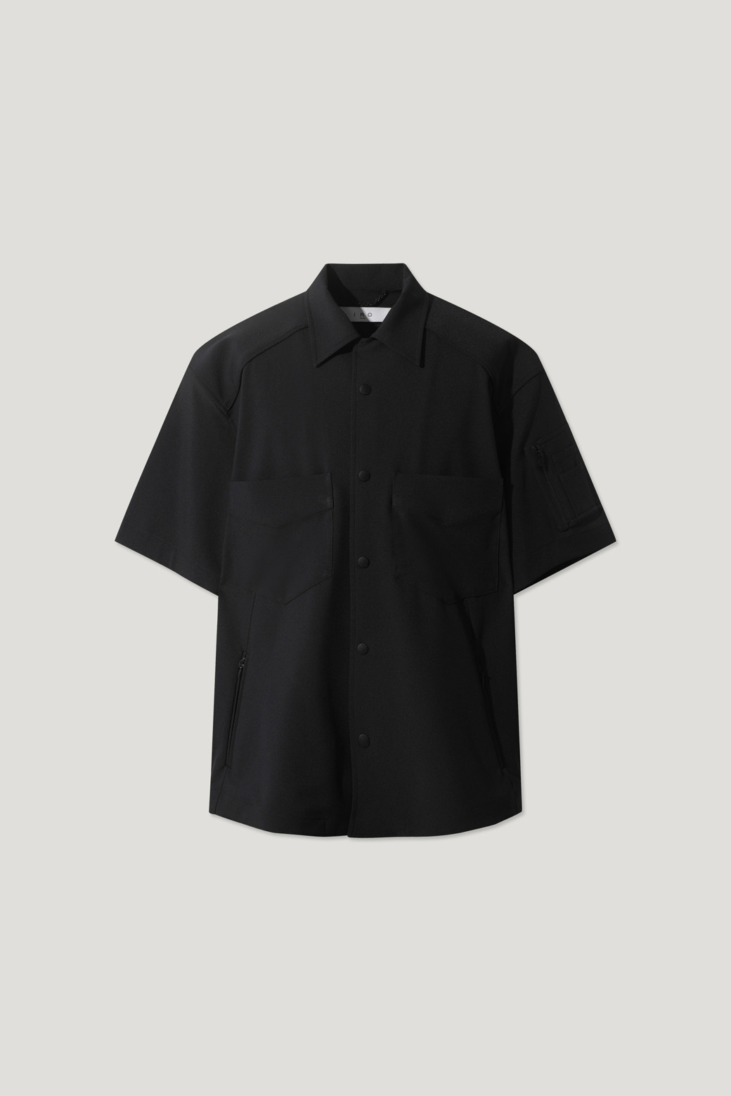 COOLPOLY 셋업 오버핏 셔츠_IRO MEN